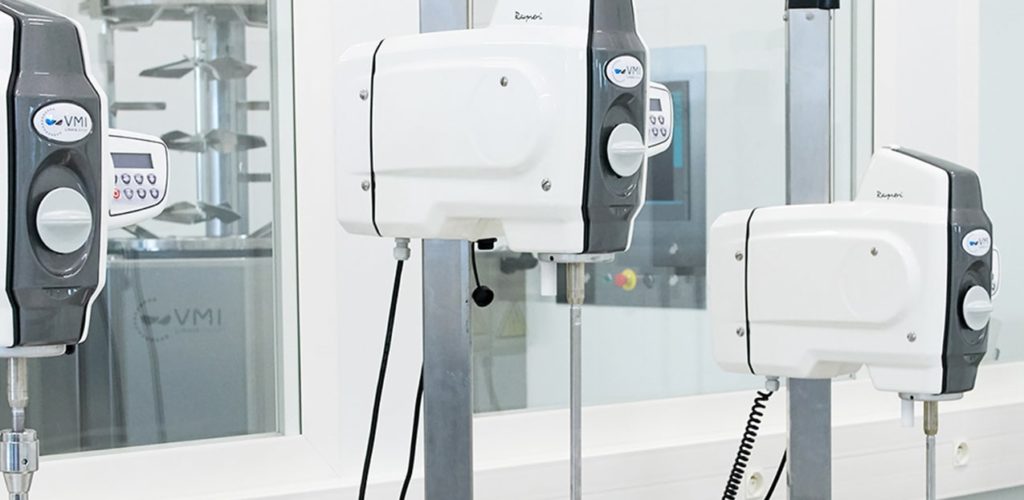 VMI benchtop mixers for the health and chemical industry