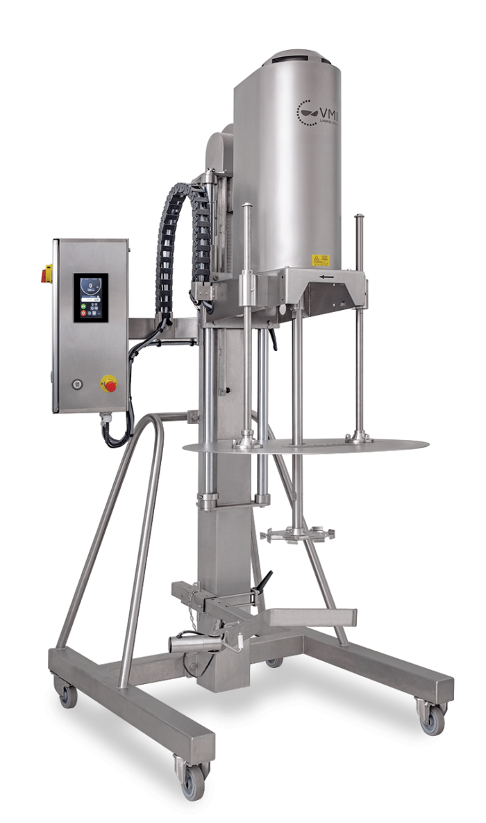 New touchscreen interface for the Mobimix Adjustable Industrial Mixer ...